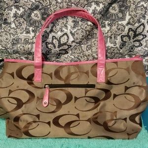 Bags | Super Cute Large Tote | Poshmark